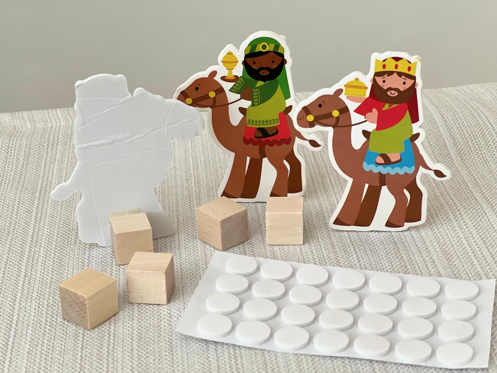 Simple Christmas Nativity Craft Kids Nativity for Sunday School Class ...