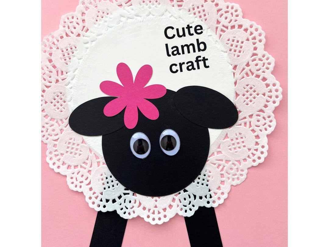 Easter Craft Kids Spring Baby Animal Craft Party Favor Baby Shower DIY ...