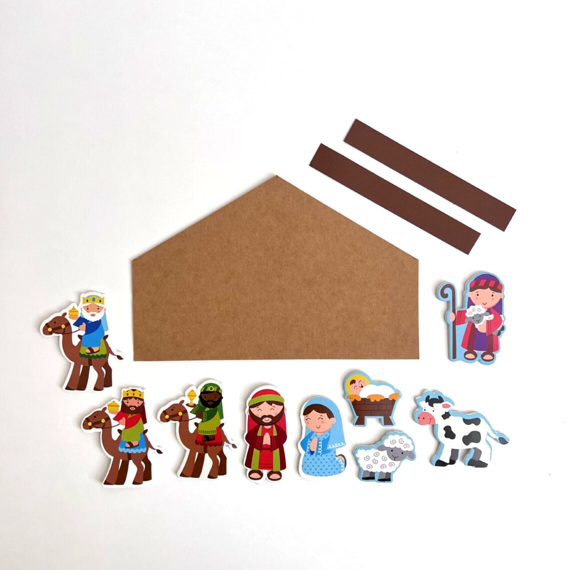 Easy Christmas Craft for Kids, Simple Christmas Nativity Craft, Baby ...