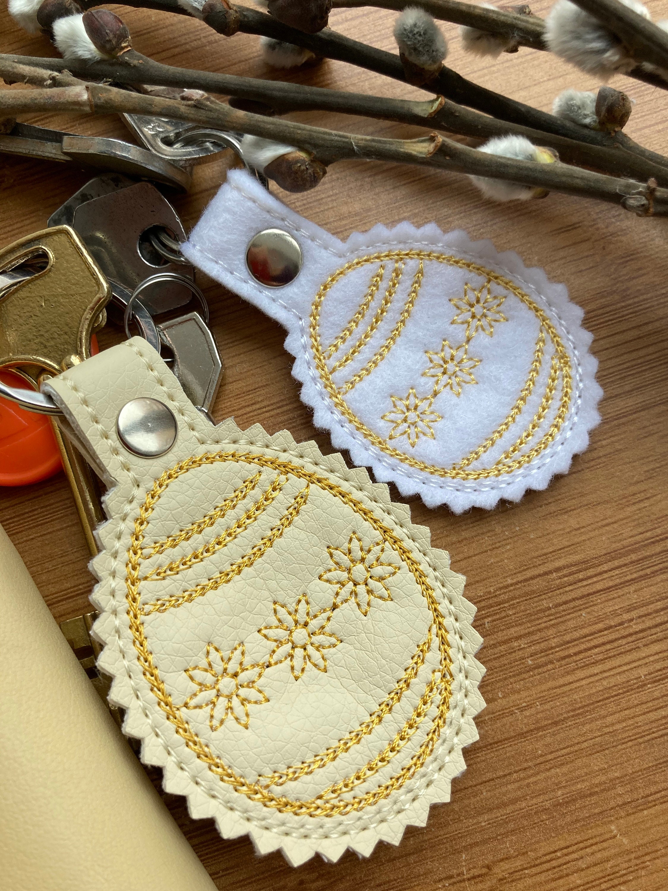 ITH Snap Tab Easter Egg Key Fob Design Easter Egg Machine - Etsy