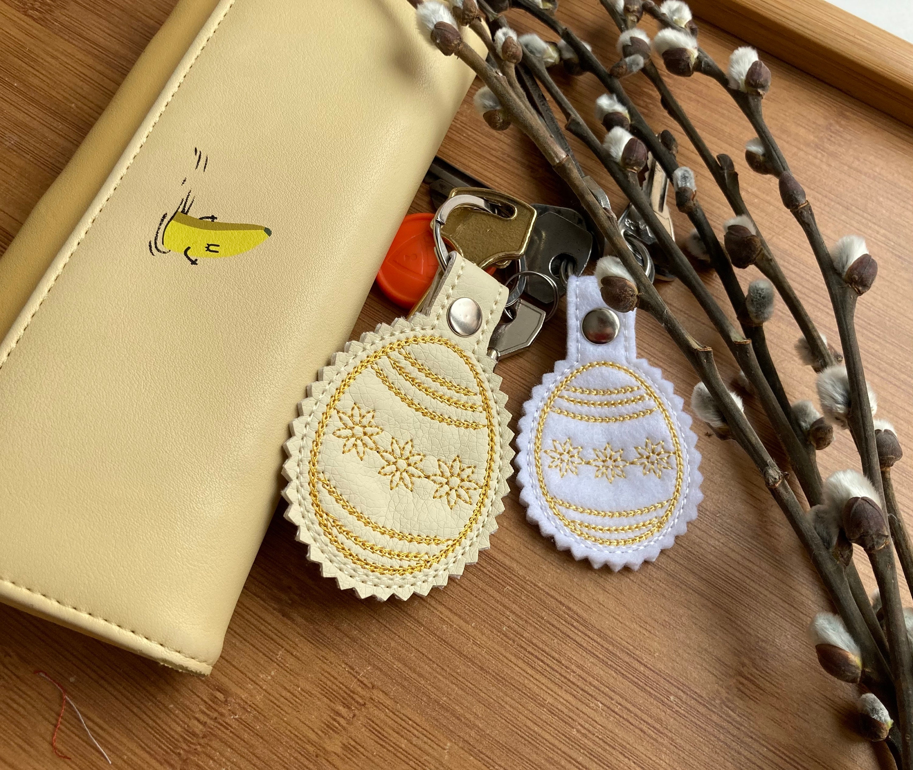 ITH Snap Tab Easter Egg Key Fob Design Easter Egg Machine - Etsy