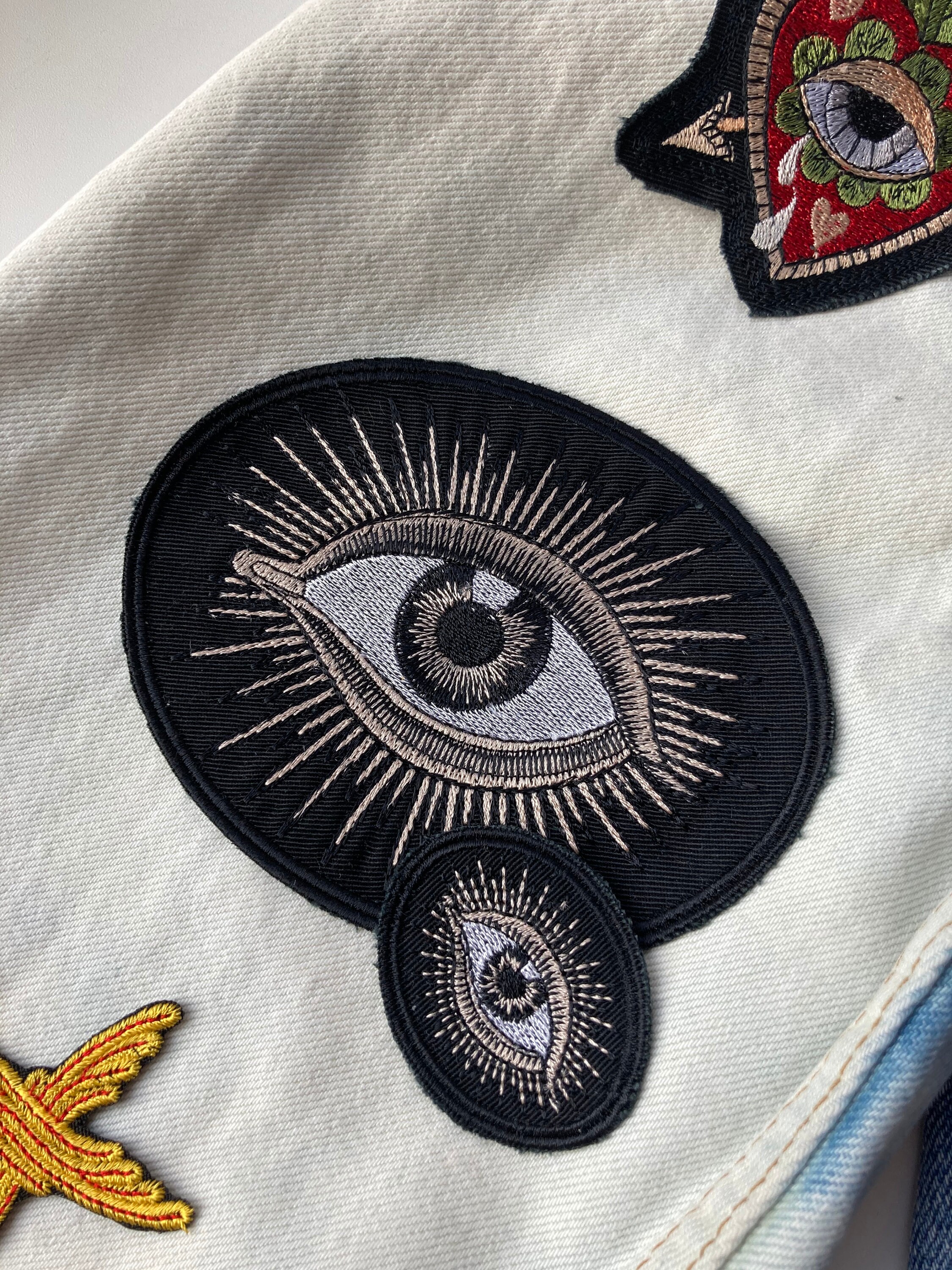 Digital Embroidery Design File Fantastic Patch All-seeing Eye - Etsy