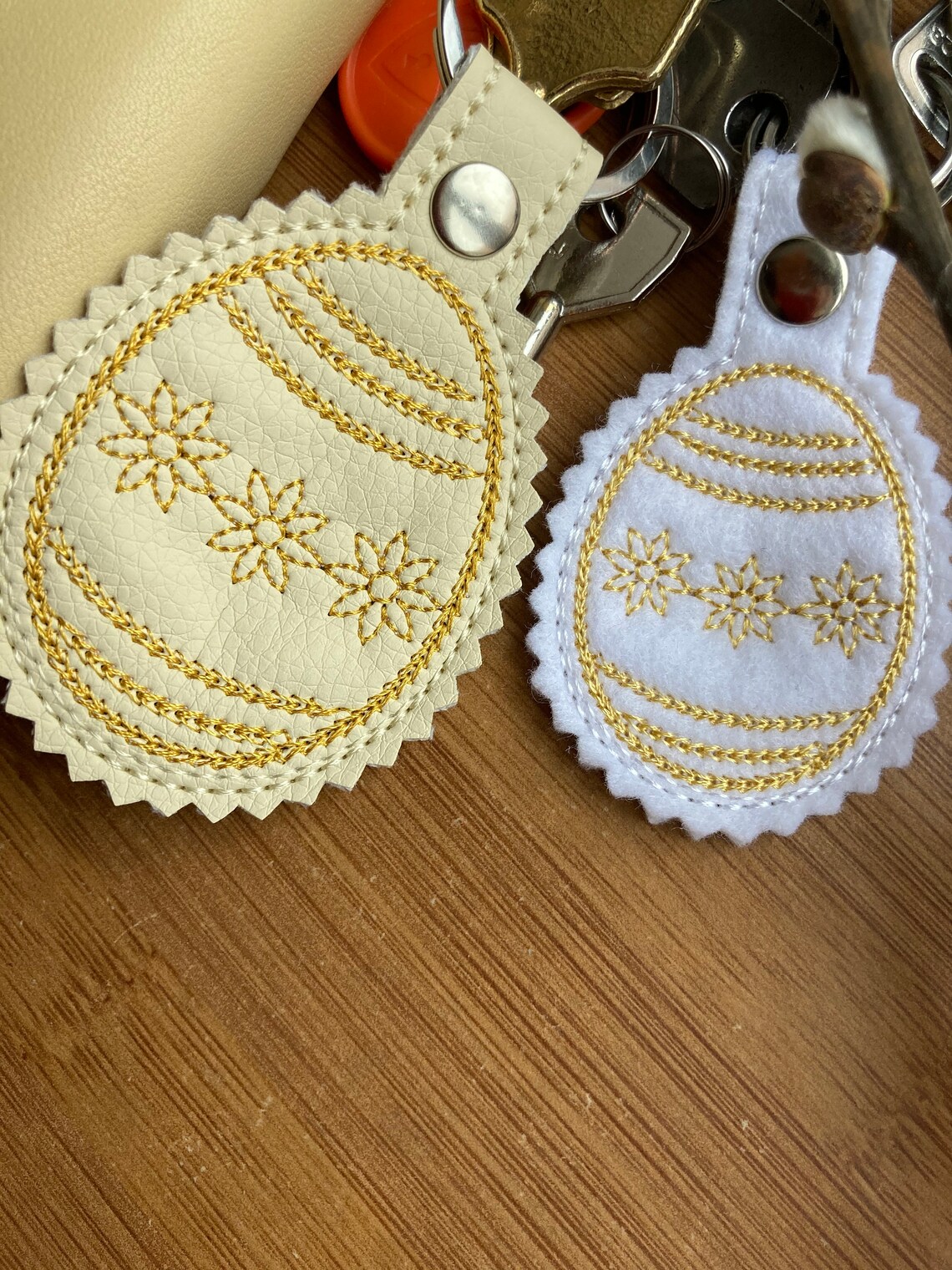 ITH Snap Tab Easter Egg Key Fob Design Easter Egg Machine | Etsy