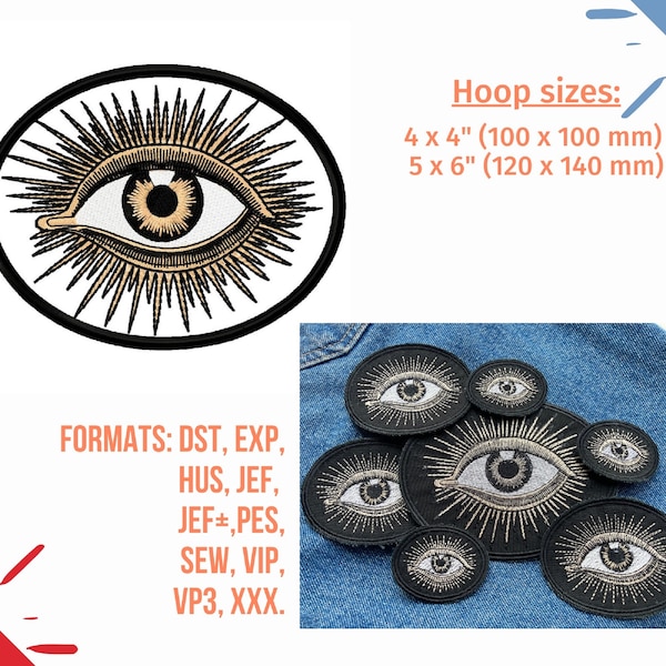 Evil Eye Patch - Etsy