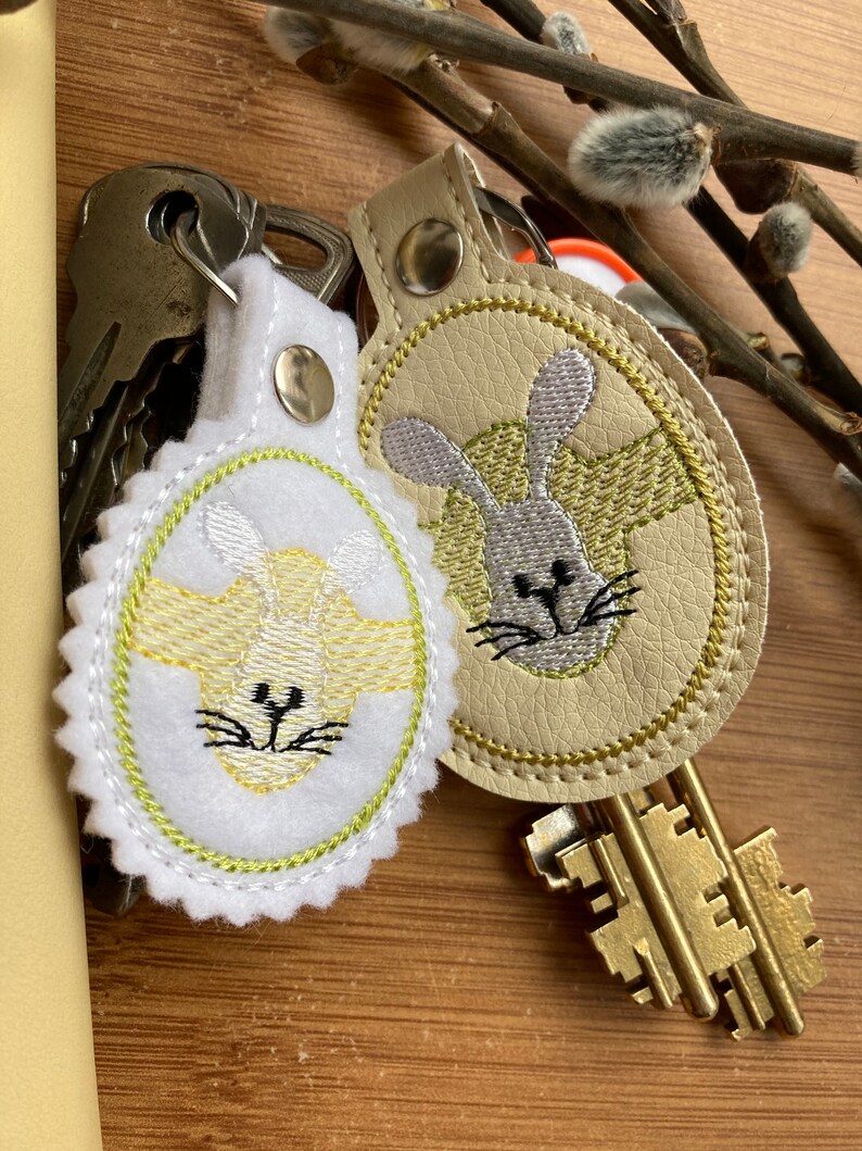 ITH Snap Tab Easter Egg Key Fob Design Easter Egg Machine - Etsy