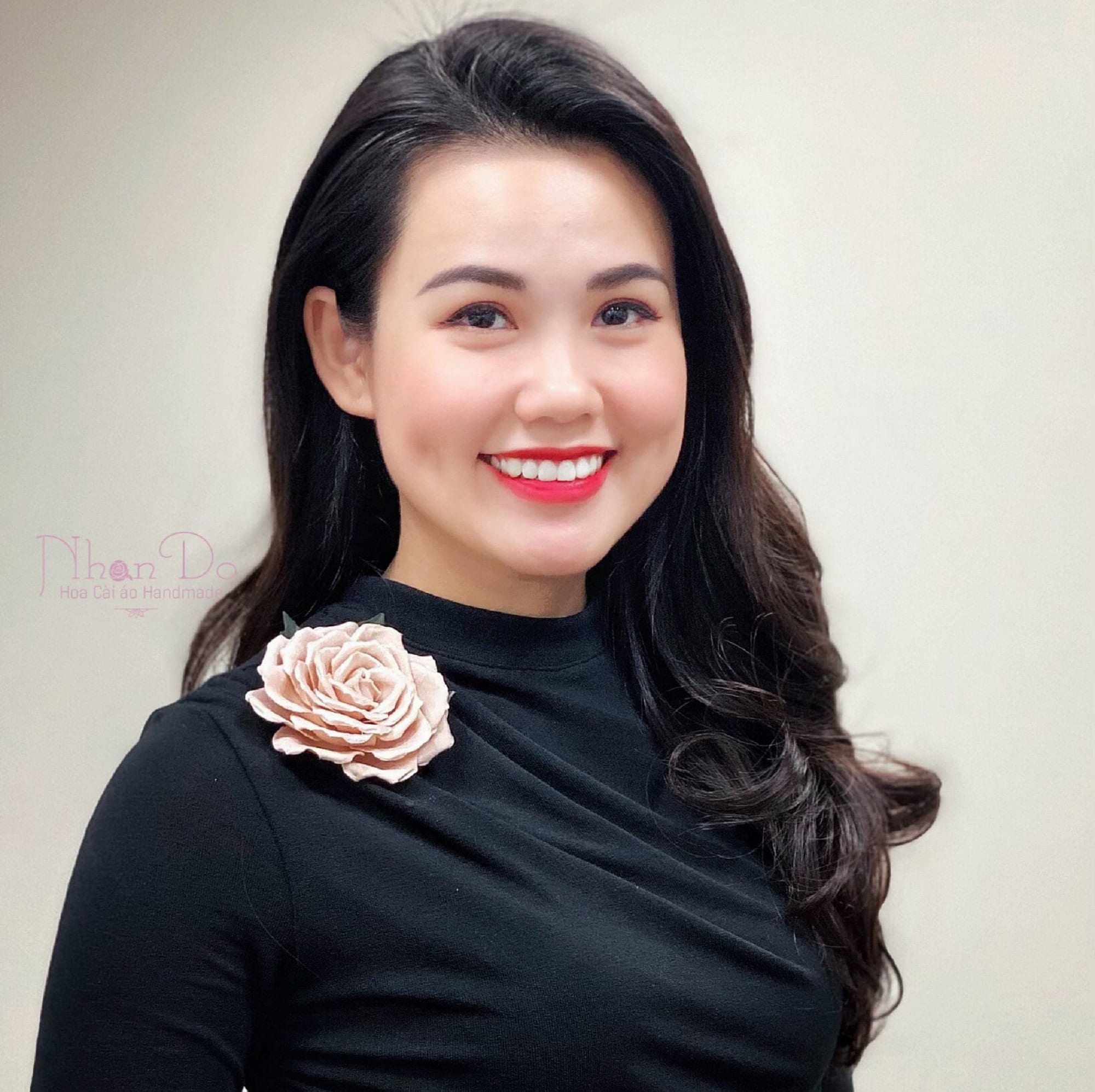 Cream Brocade Fabric Rose Flower Pin Brooch, Gift for Mother, Gift for ...