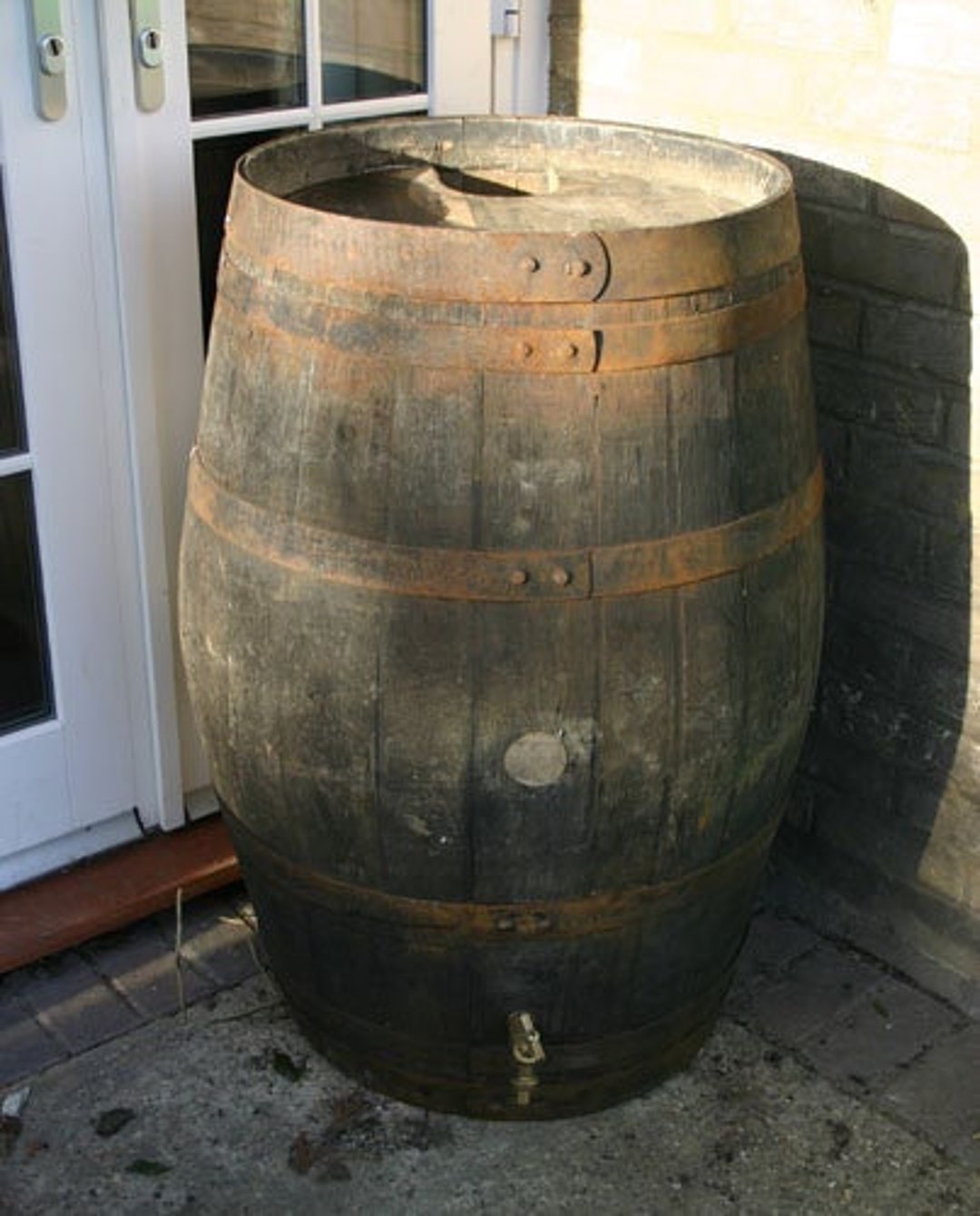 Whisky Barrel Hogshead Water Butt With Brass Tap 250 Litre - Etsy