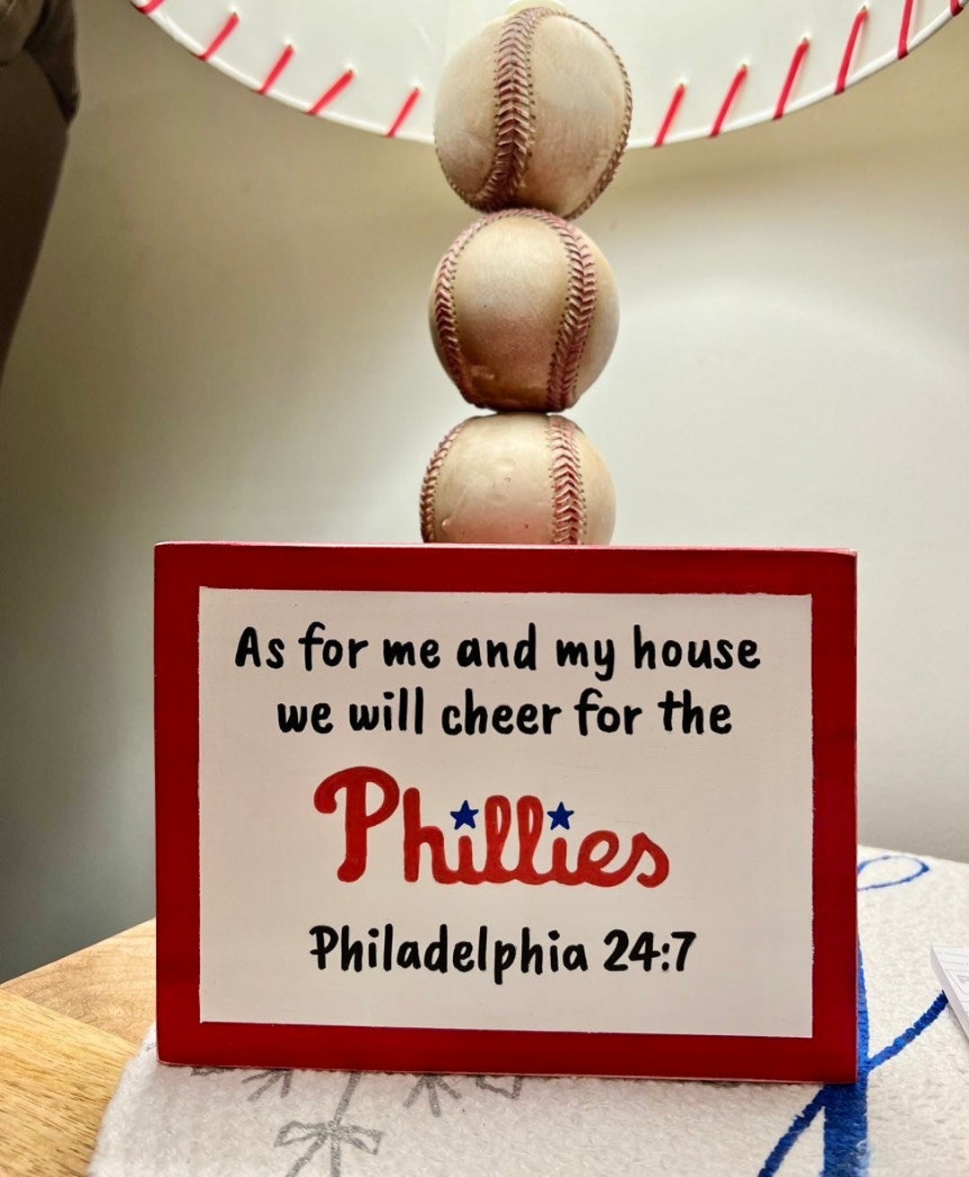 Philadelphia Phillies, in This House Phillies Decor, Baseball Gift ...