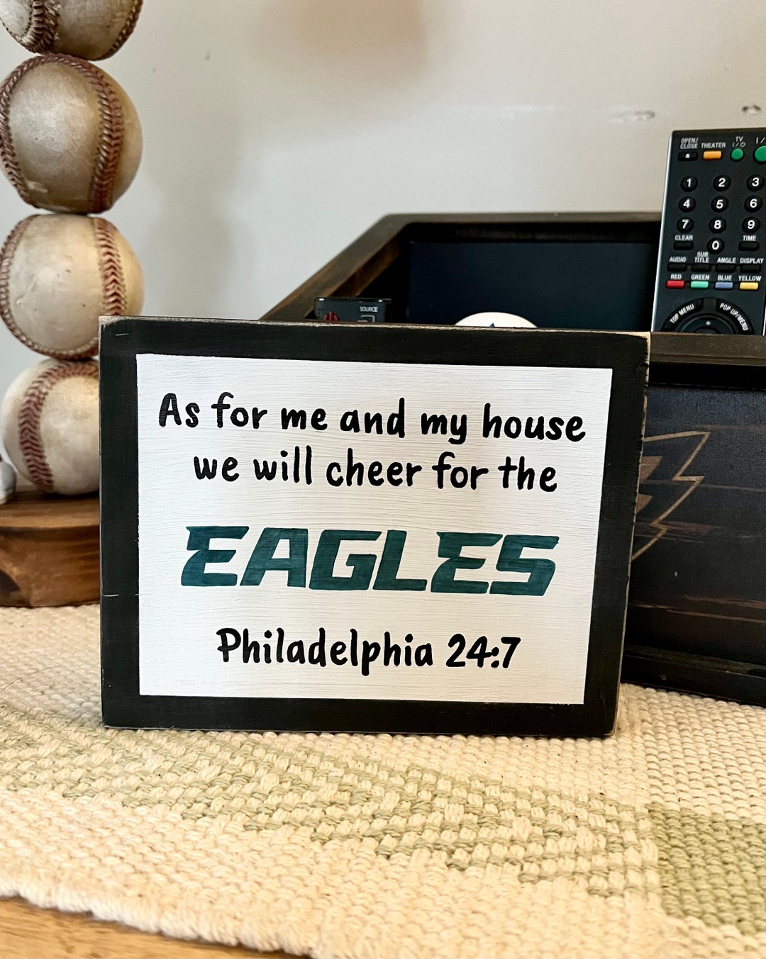 Philadelphia Eagles, Eagles Decor, It’s a Philly Thing, Eagles Gift, Desk Sign, Gift for Eagles ...
