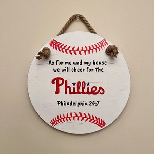 Philadelphia Phillies, in This House Phillies Decor, Baseball Gift ...