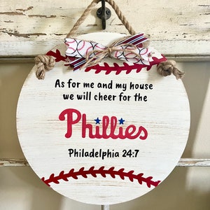 Philadelphia Phillies, in This House Phillies Decor, Baseball Gift ...