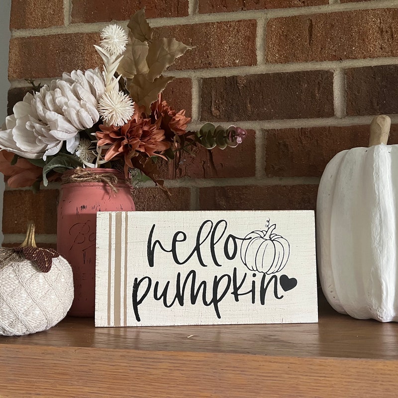 Small Fall Sign - Etsy