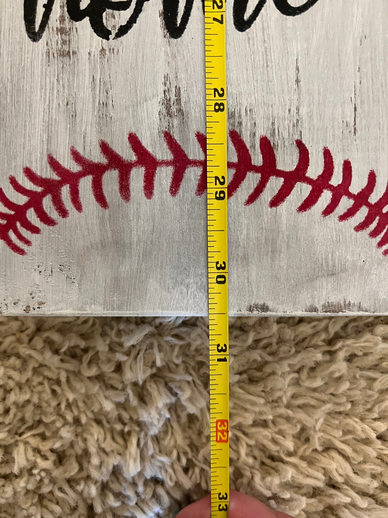 Baseball Home Sweet Home Sign, Welcome Sign Baseball, Baseball Porch ...