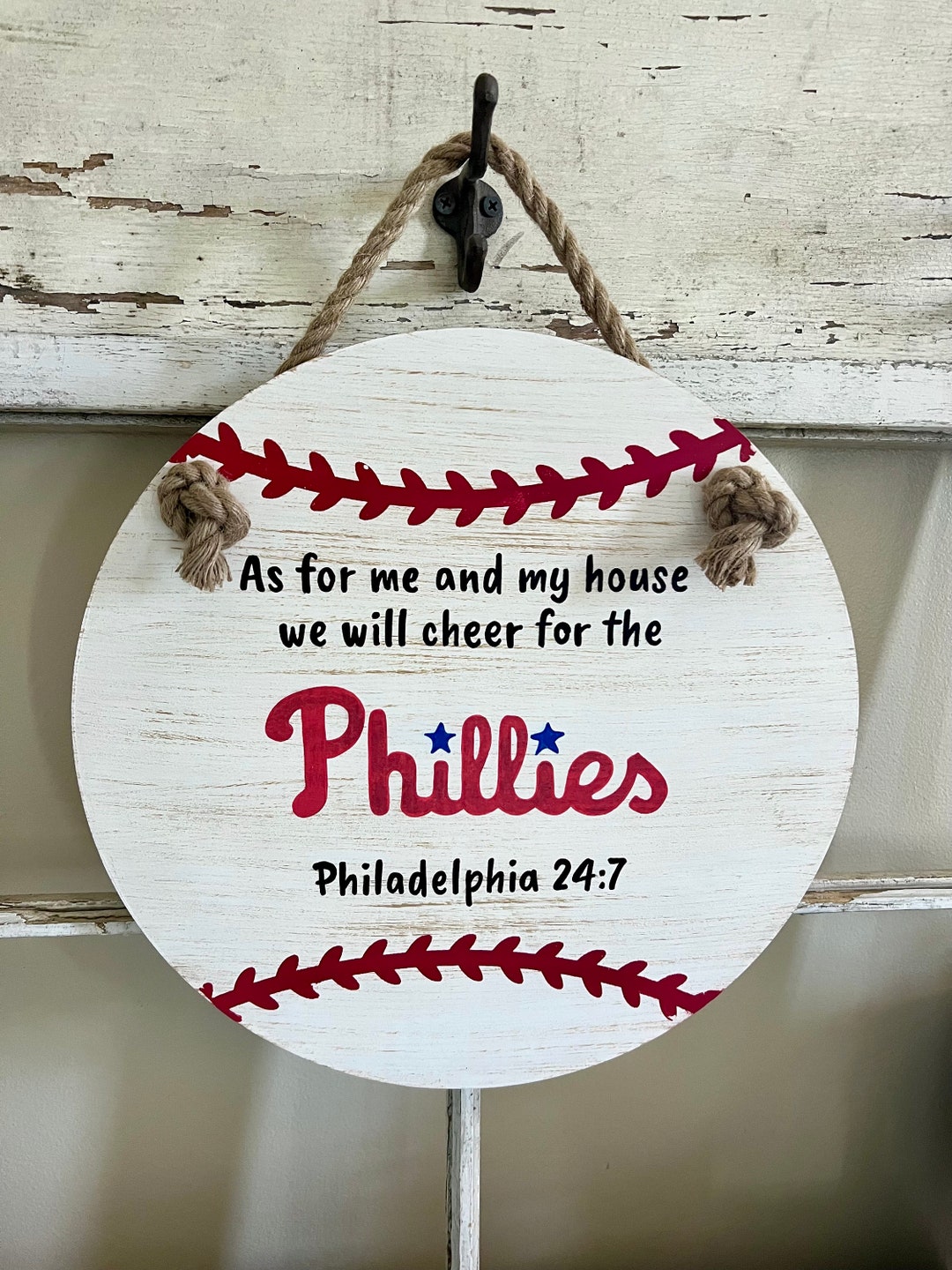 Philadelphia Phillies, in This House Phillies Decor, Baseball Gift ...