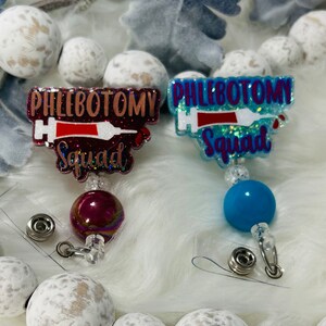 Phlebotomy/ Lab Draw Badge Reels - Etsy