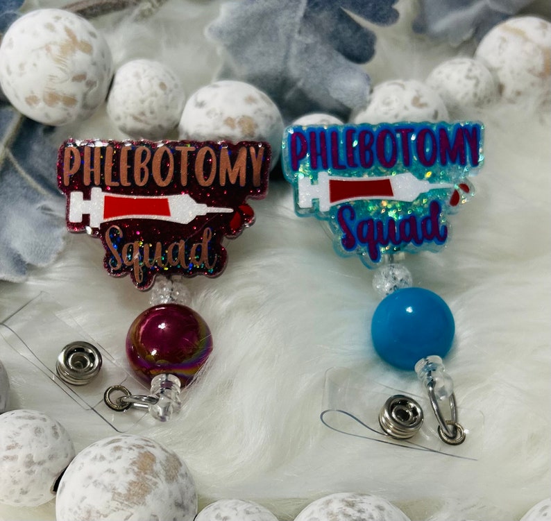 Phlebotomy/ Lab Draw Badge Reels - Etsy