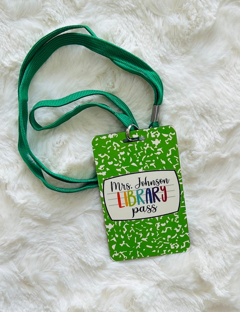 Hall Pass Lanyard - Etsy