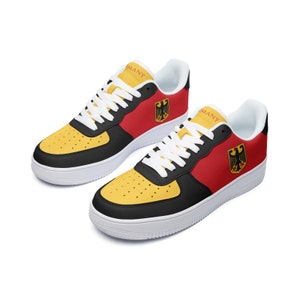 Germany Shoes for Men & Women | Custom German Flag Sneakers ...