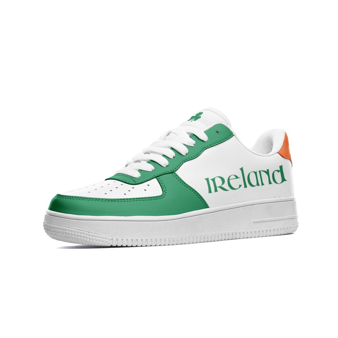 Ireland Sneakers: Irish Flag Shoes With Shamrock - Etsy
