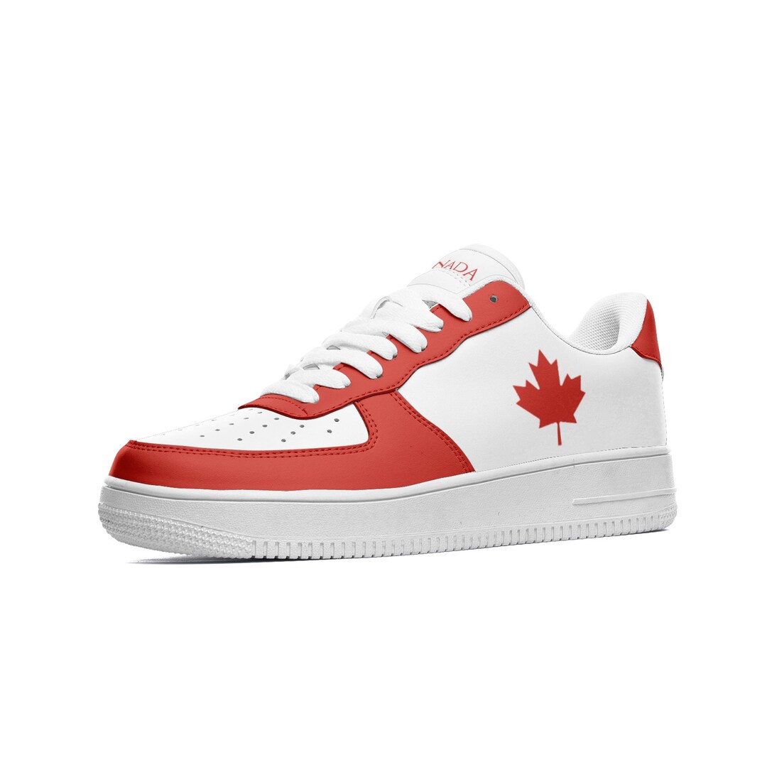 Canada Shoes for Men & Women | Custom Leather Canadian Maple Leaf ...