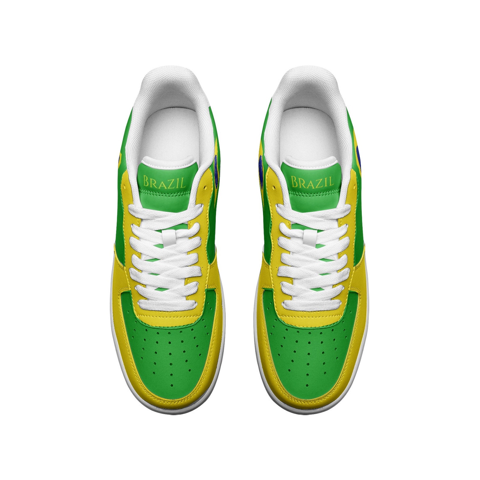 Brazil Shoes for Men & Women Custom Brazil National Team Soccer Shoes ...