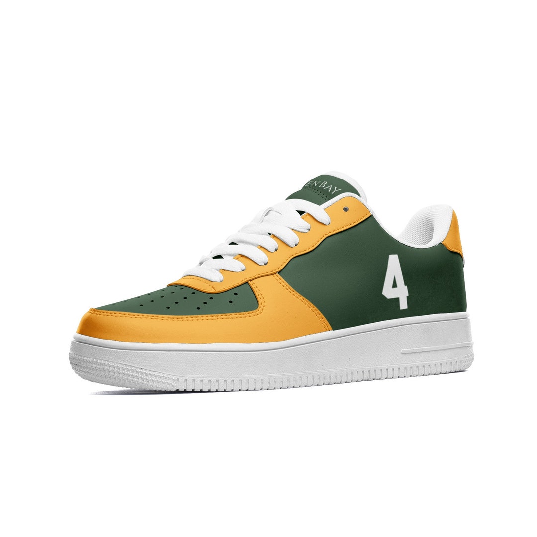 Green Bay Packers Shoes for Men & Women Custom Leather Green Bay Shoes ...