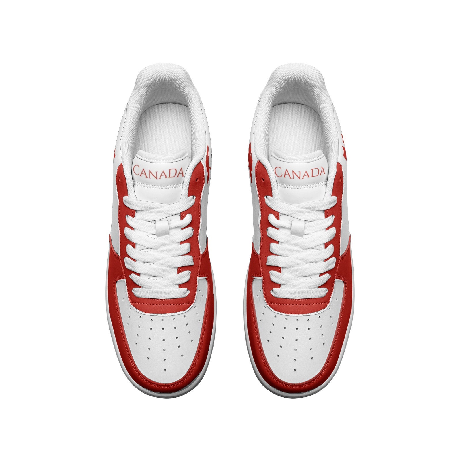 Canada Shoes for Men & Women | Custom Leather Canadian Maple Leaf ...