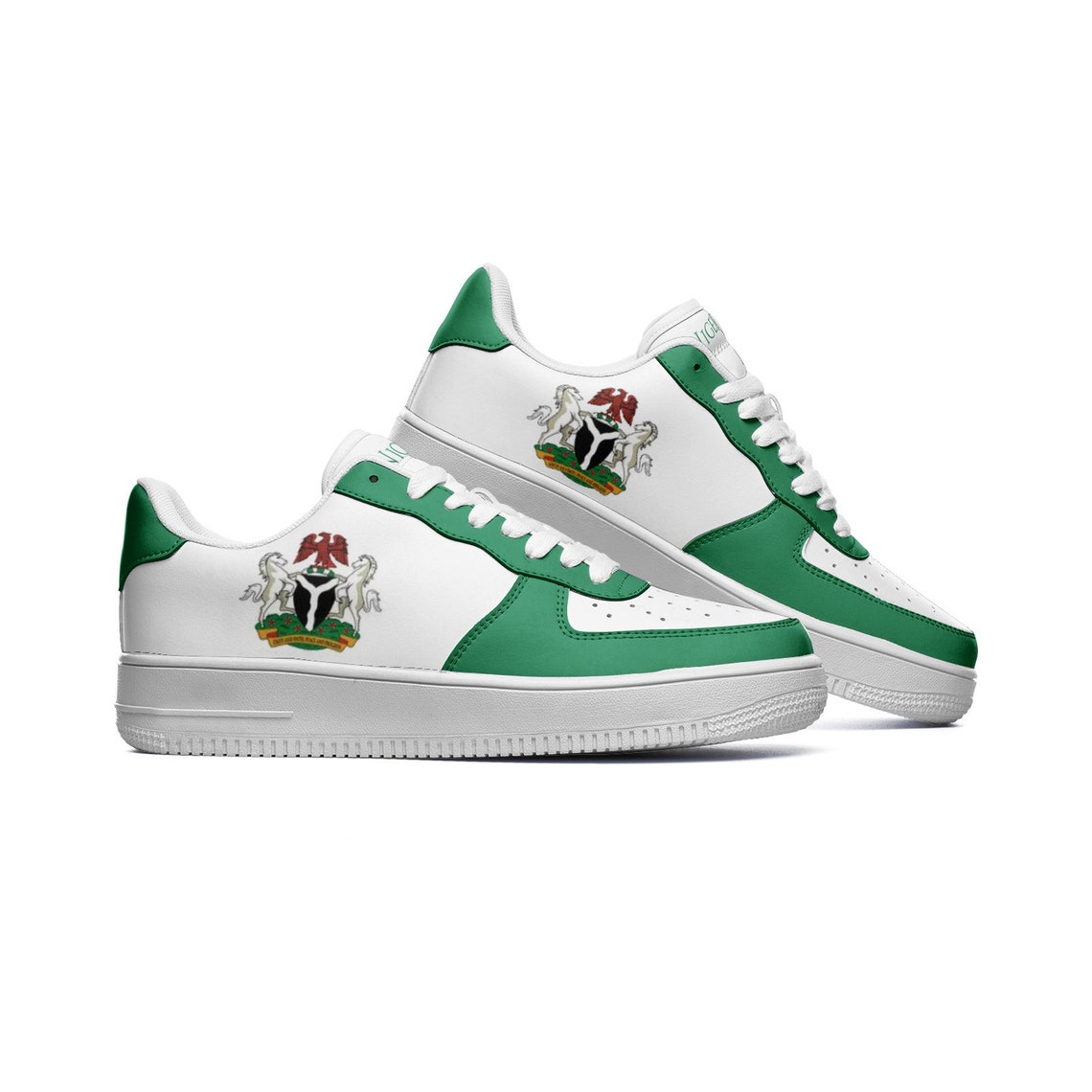 Nigeria Shoes for Men & Women | Nigeria Gift | Nigerian Flag Sneakers ...