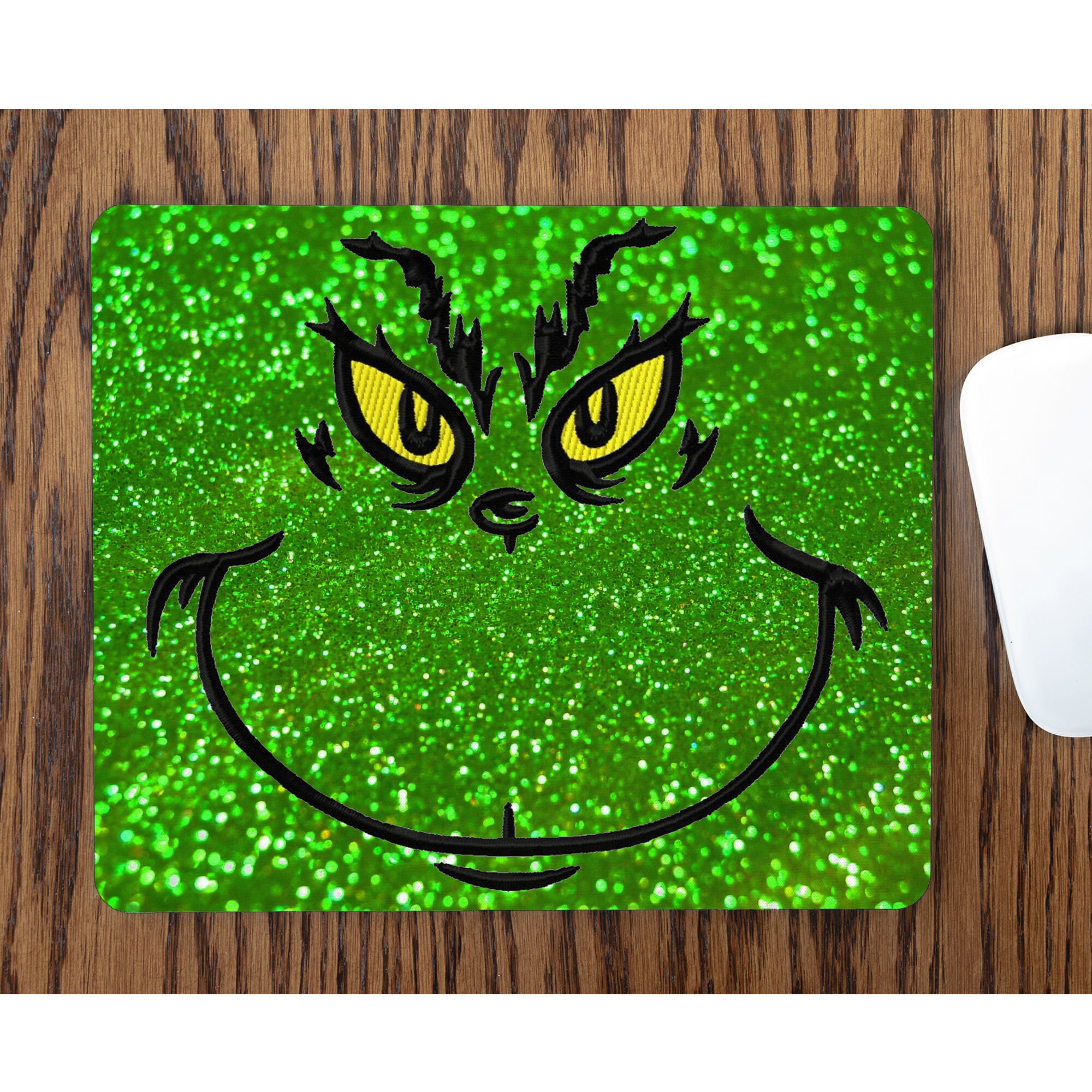 Grinch Christmas Computer Mouse Pad Computers & Peripherals Electronics ...