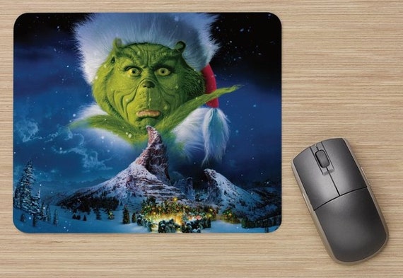 Grinch Christmas Computer Mouse Pad Computers & Peripherals Electronics ...