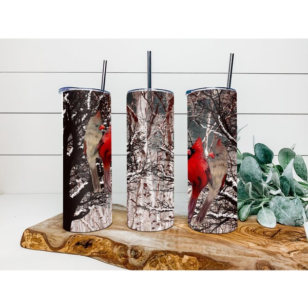 Cardinal and Straw - Etsy