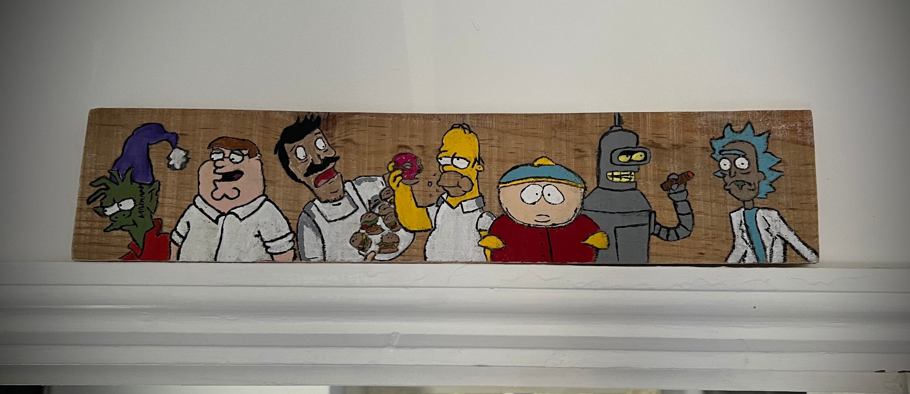 Bobs Burgers the Simpsons South Park Rick and Morty - Etsy