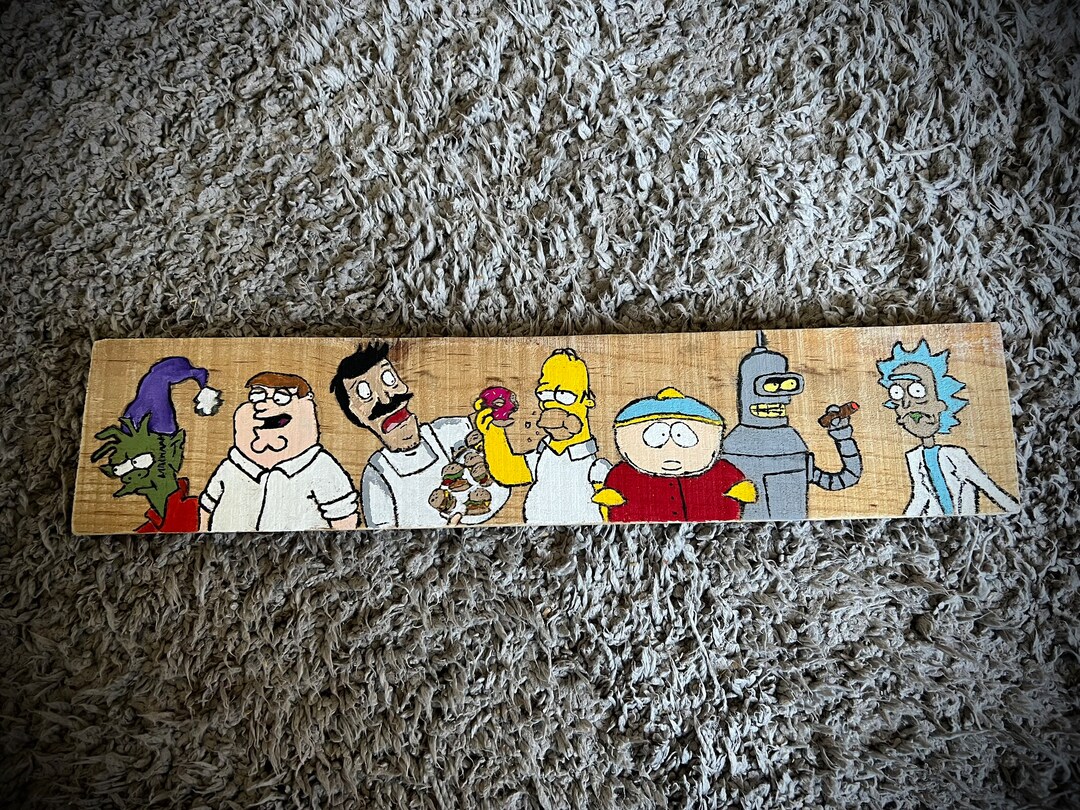 Bobs Burgers the Simpsons South Park Rick and Morty - Etsy