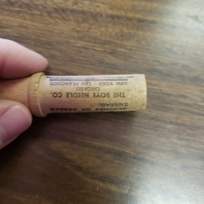 Vintage Boye Needle Co Wooden Needle Case With Needles - Etsy