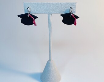 Graduation Cap Stud - Etsy