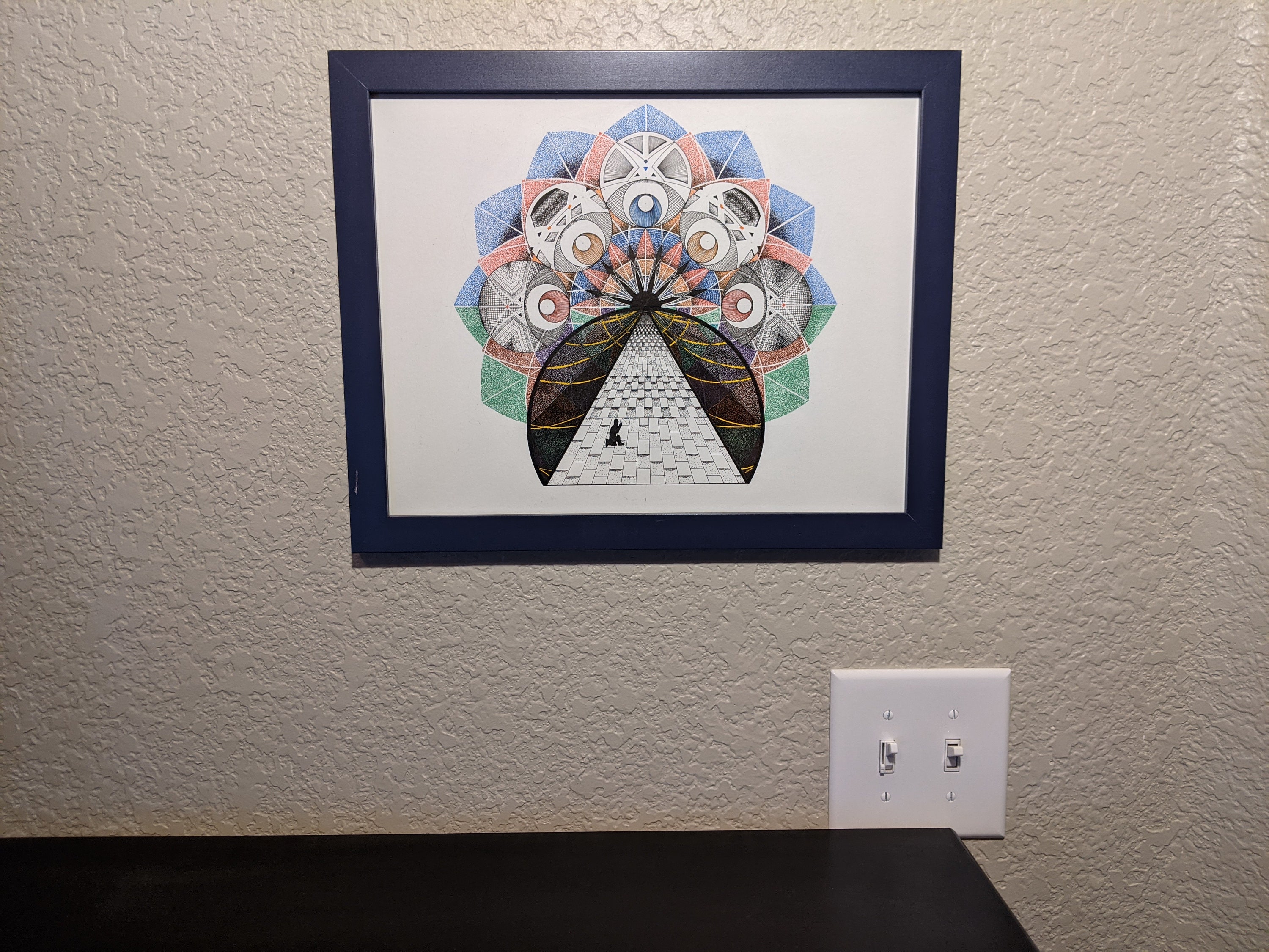 Shadow Path Jungian Shadow Work Mandala Abstract Psychedelic