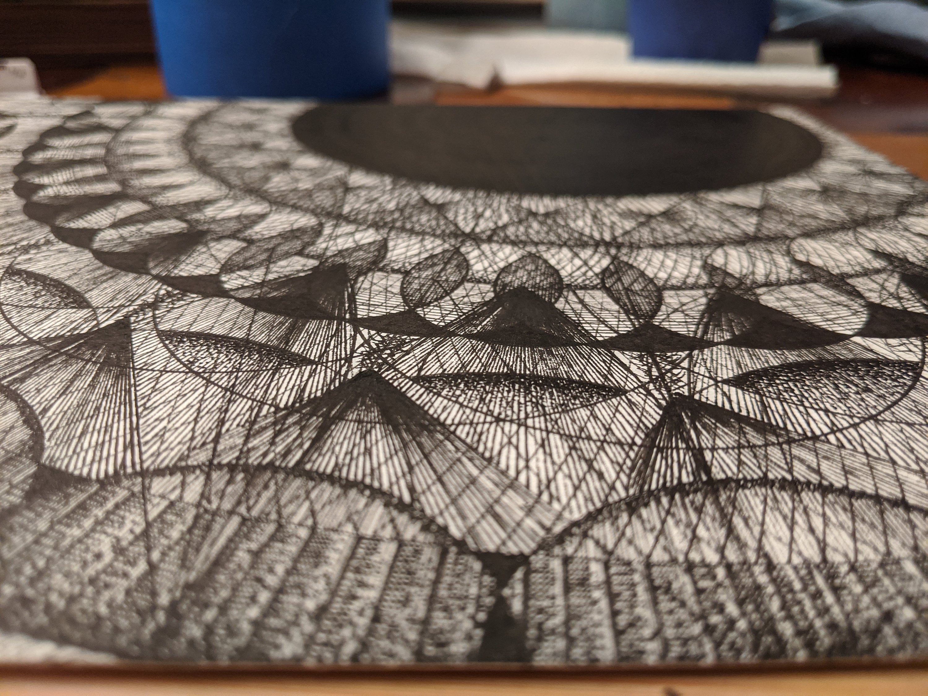 SUN ALSO SEES Jungian Shadow Work Mandala Abstract Psychedelic ...