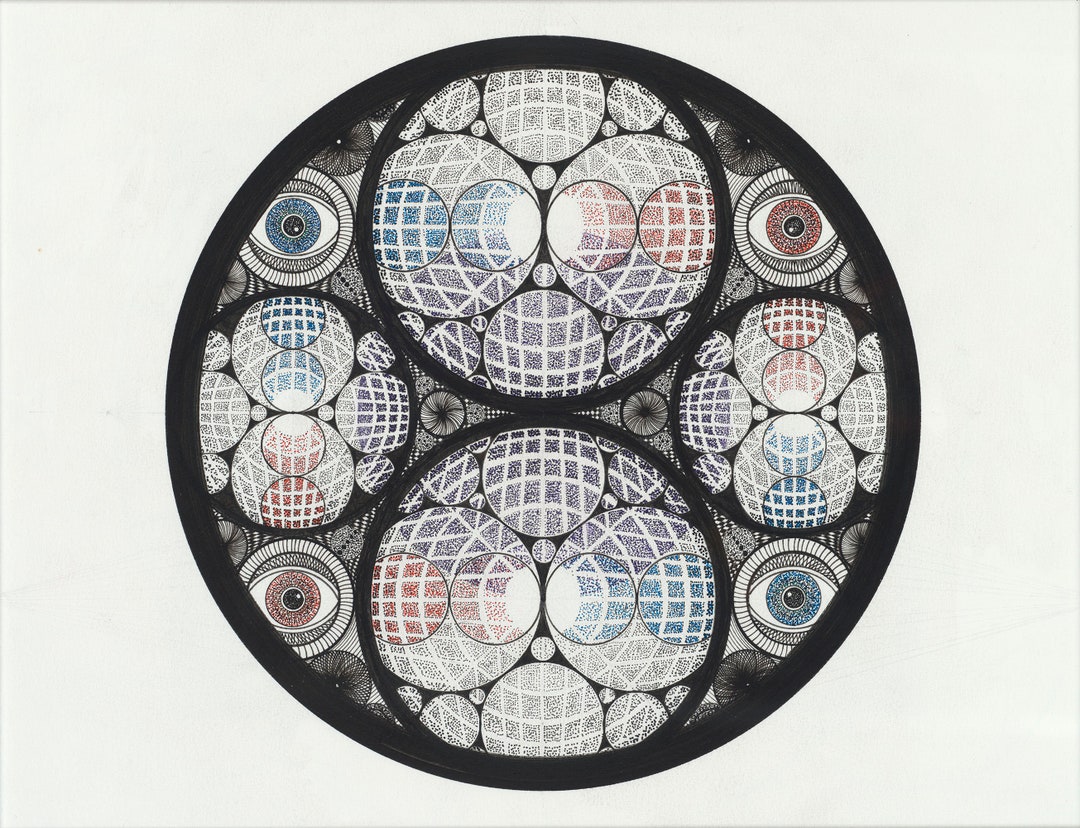 FOCUS | Jungian Shadow Work Mandala | Abstract Psychedelic Geometric ...