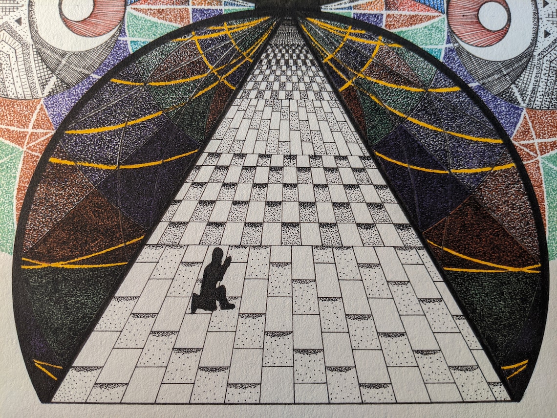 SHADOW PATH Jungian Shadow Work Mandala Abstract - Etsy