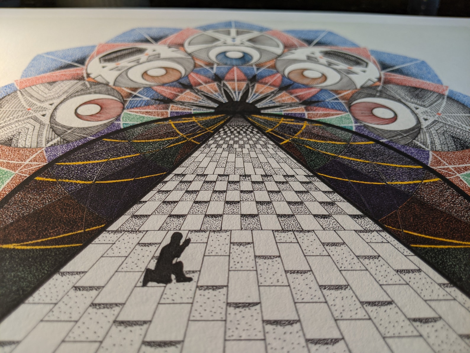 SHADOW PATH | Jungian Shadow Work Mandala | Abstract Psychedelic ...