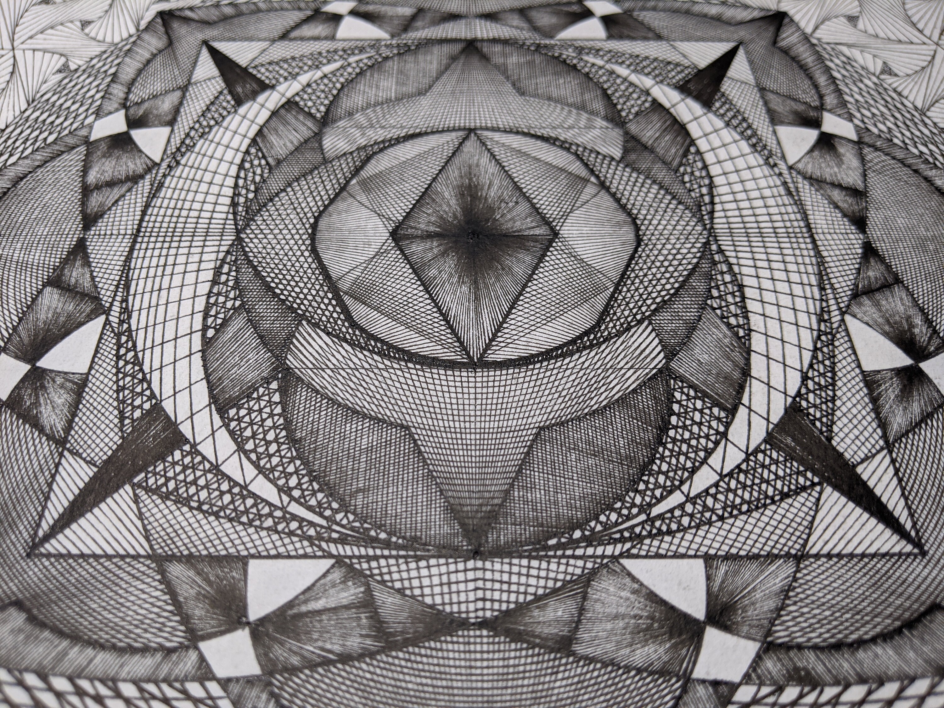 SHIELDED DHARMA CHAKRA | Jungian Shadow Work Mandala | Abstract ...