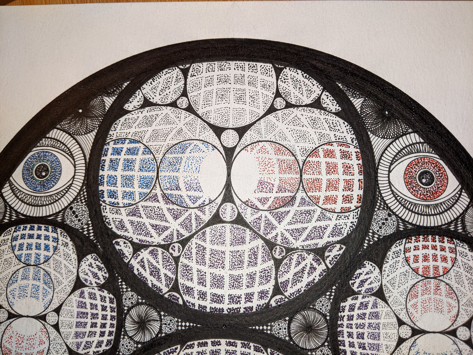 FOCUS | Jungian Shadow Work Mandala | Abstract Psychedelic Geometric ...