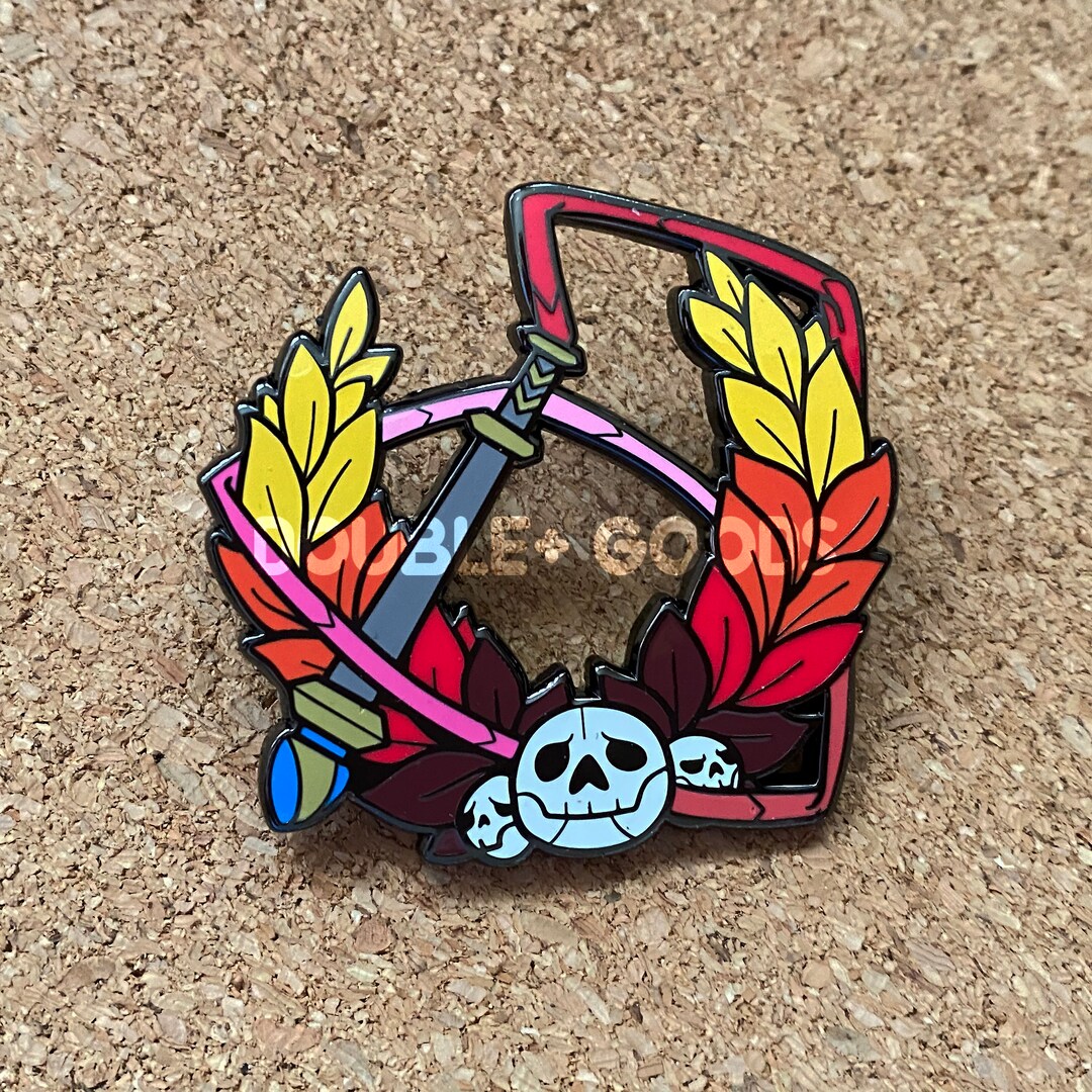 Hades Megaera/zagreus Hard Enamel Pin - Etsy