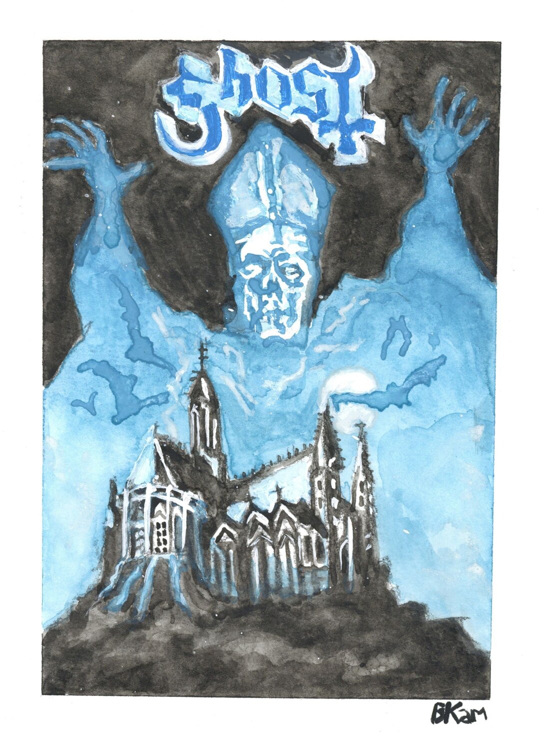 Opus Eponymous | Ghost | Watercolor - Etsy