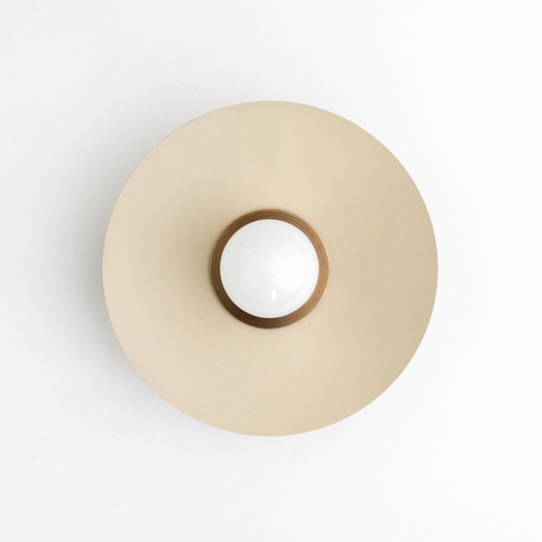 Wall Sconce Light - Color Sconce - Reflector Sconce - Flush Mount Light ...