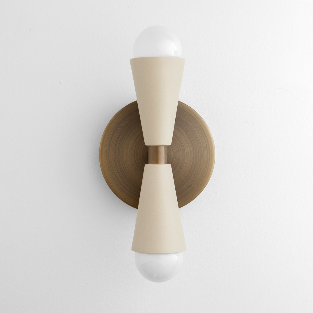 Sconce Light-geometric Sconce-light Fixture-wall Light-model No. 4717 ...