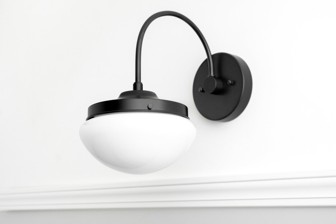 Black Sconce Wall Light Dining Room Lighting Booth Light Fixture ...