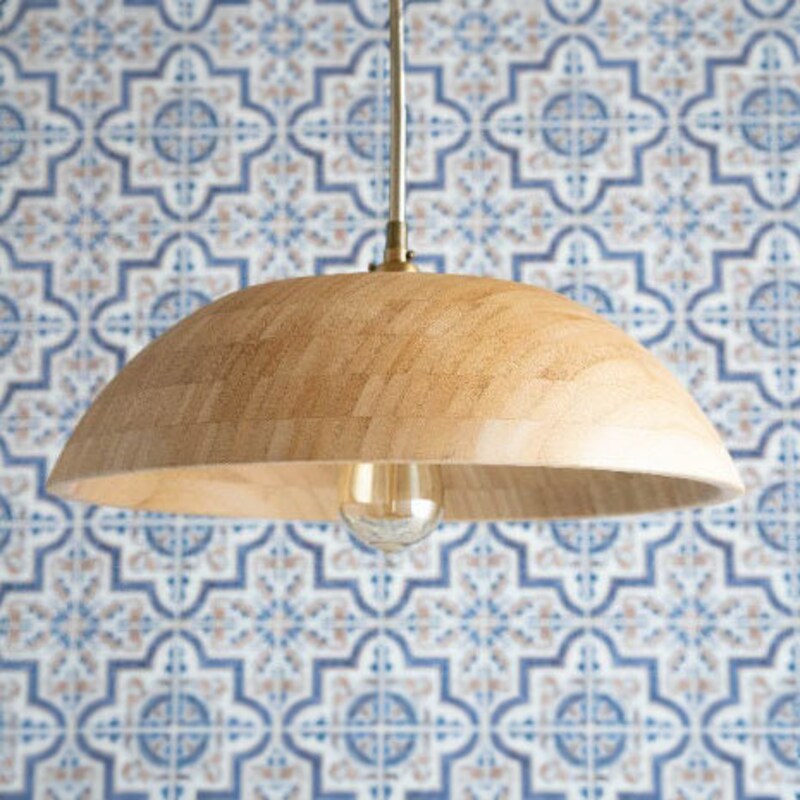Bamboo Pendant Light - Etsy