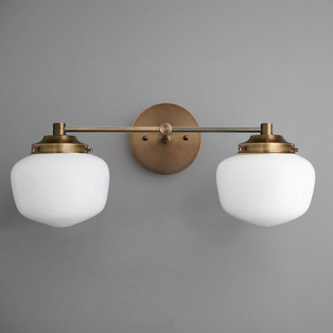 Vanity Light-schoolhouse Lighting-light Fixture-wall Light - Model No ...
