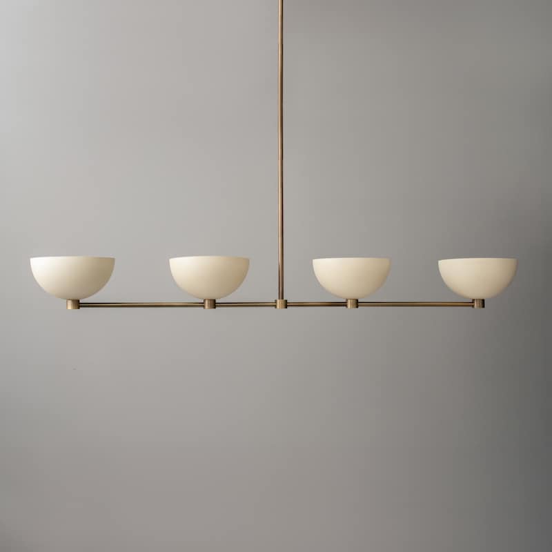 Linear Dome Chandelier - Etsy